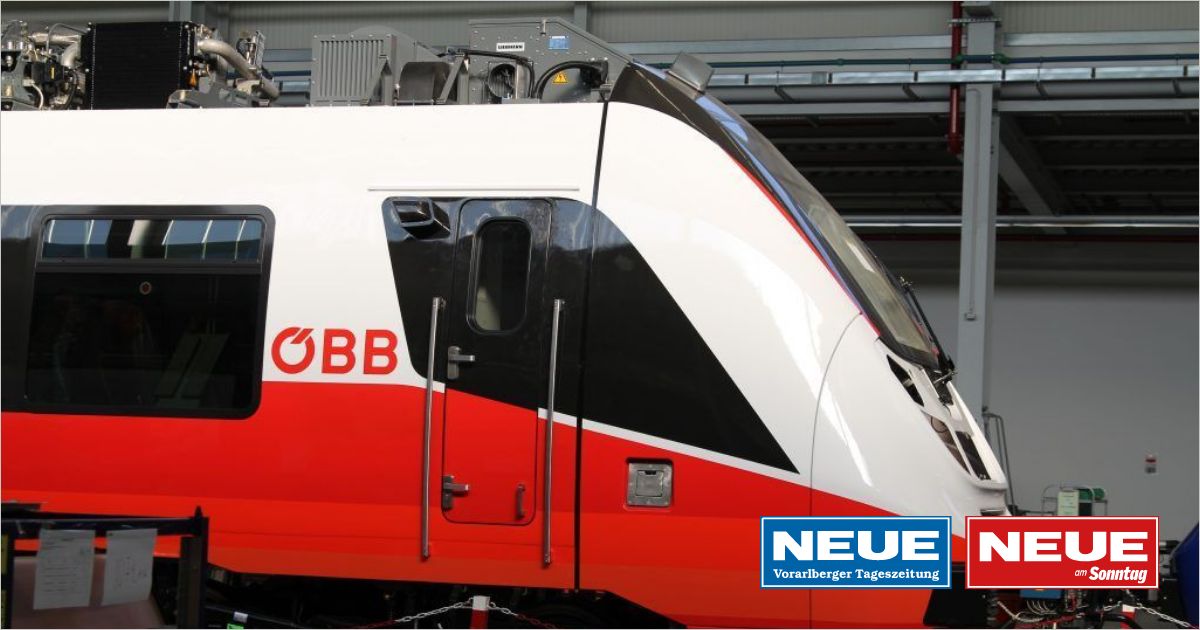 ÖBB-“Talent 3” in Vorarlberg auf Schiene - NEUE Vorarlberger ...