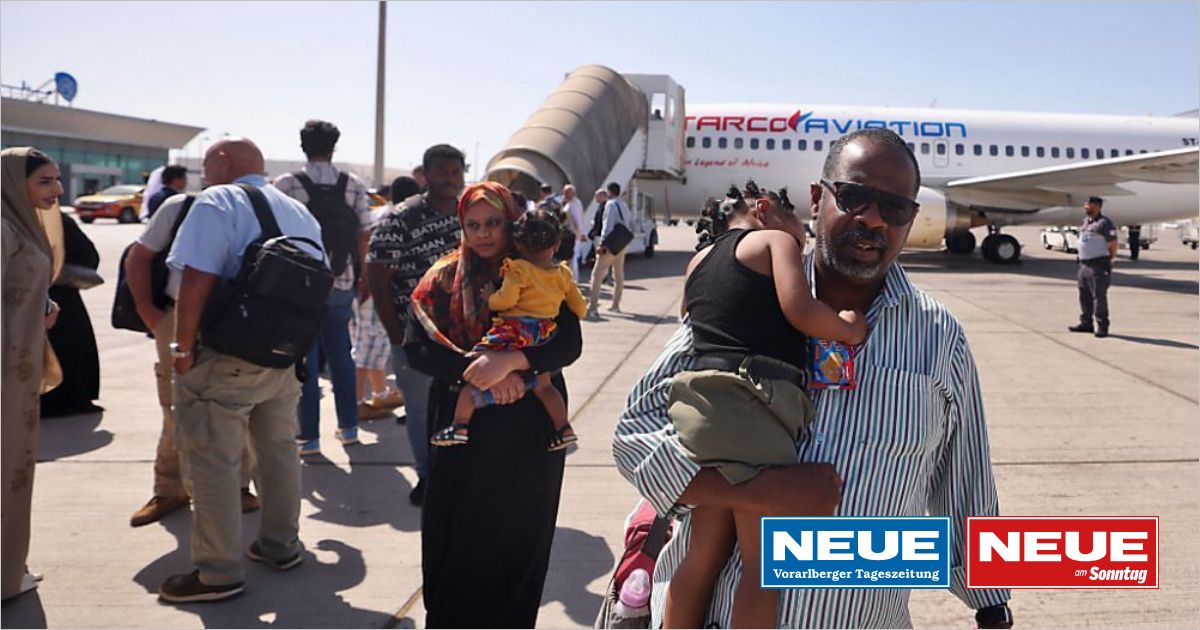 Humanitäre Krise im Sudan befürchtet - NEUE Vorarlberger Tageszeitung ...